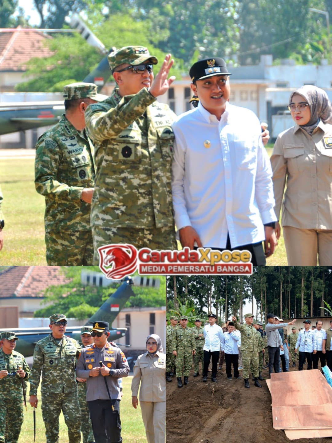 Forkopimda Lumajang Sambut Pangdam V/Brawijaya Tinjau Lokasi ...